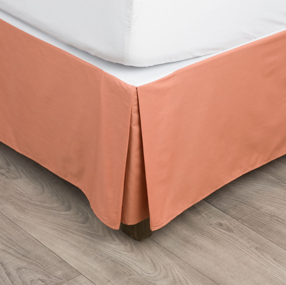 Faldón Algodón y Poliéster Liso de 144 hilos - Casaideas Peru