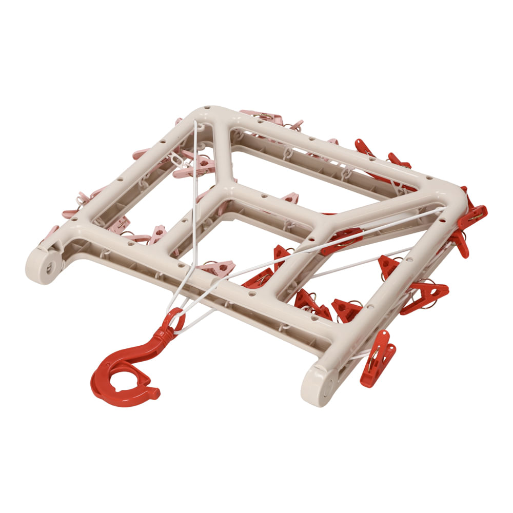 Colgador de Ropa con 36 Pinzas - Casaideas Peru