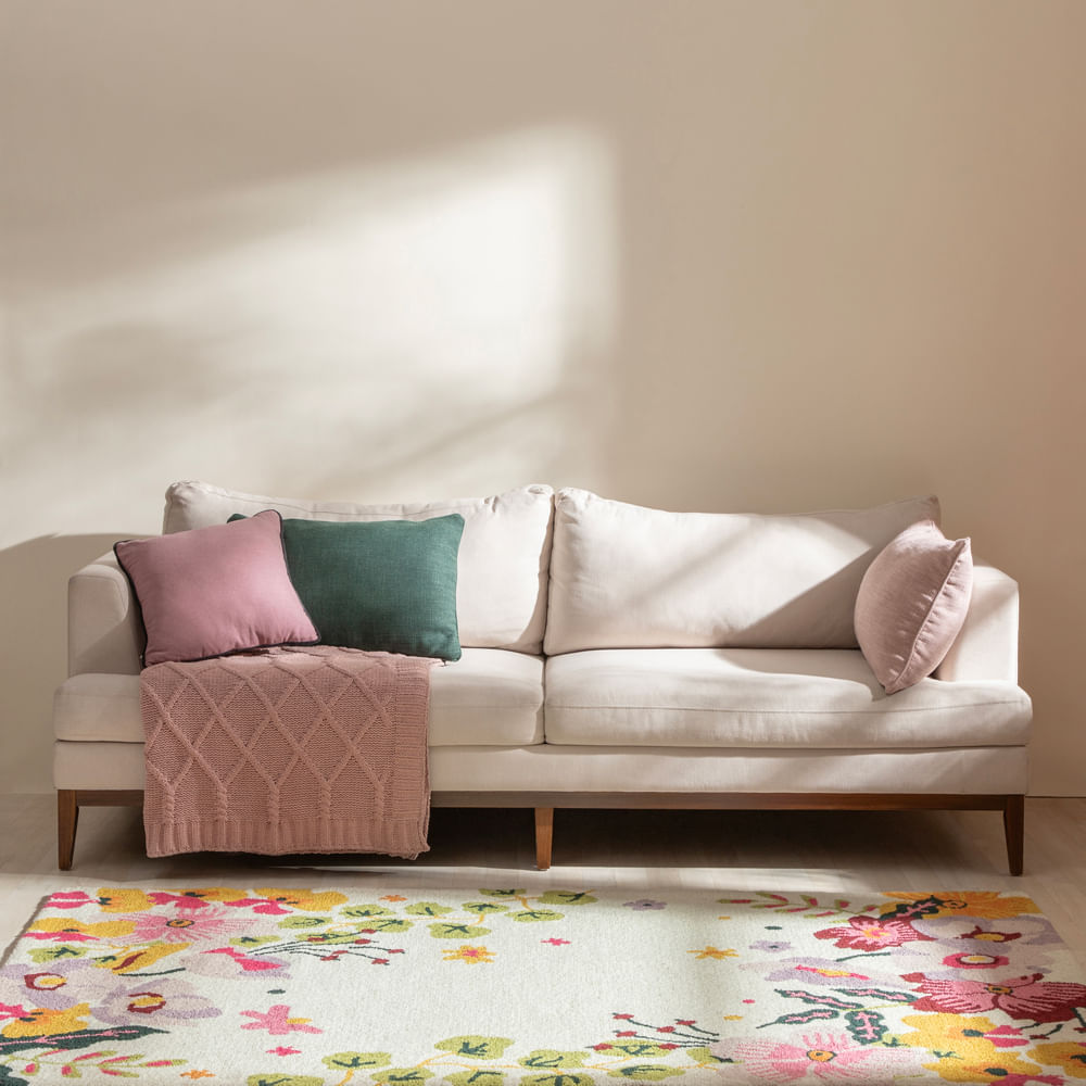 Alfombra Boucle con Diseño 120x180 cm - Casaideas Peru