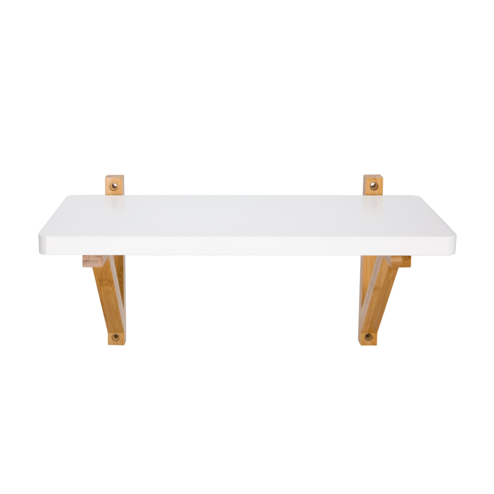 Repisa Bambu Angosta con Puerta 40 x 20 x 20 cm - Casaideas Peru