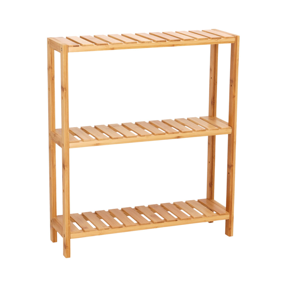 Repisa Bambu Angosta 60x15x54,5 cm - Casaideas Peru