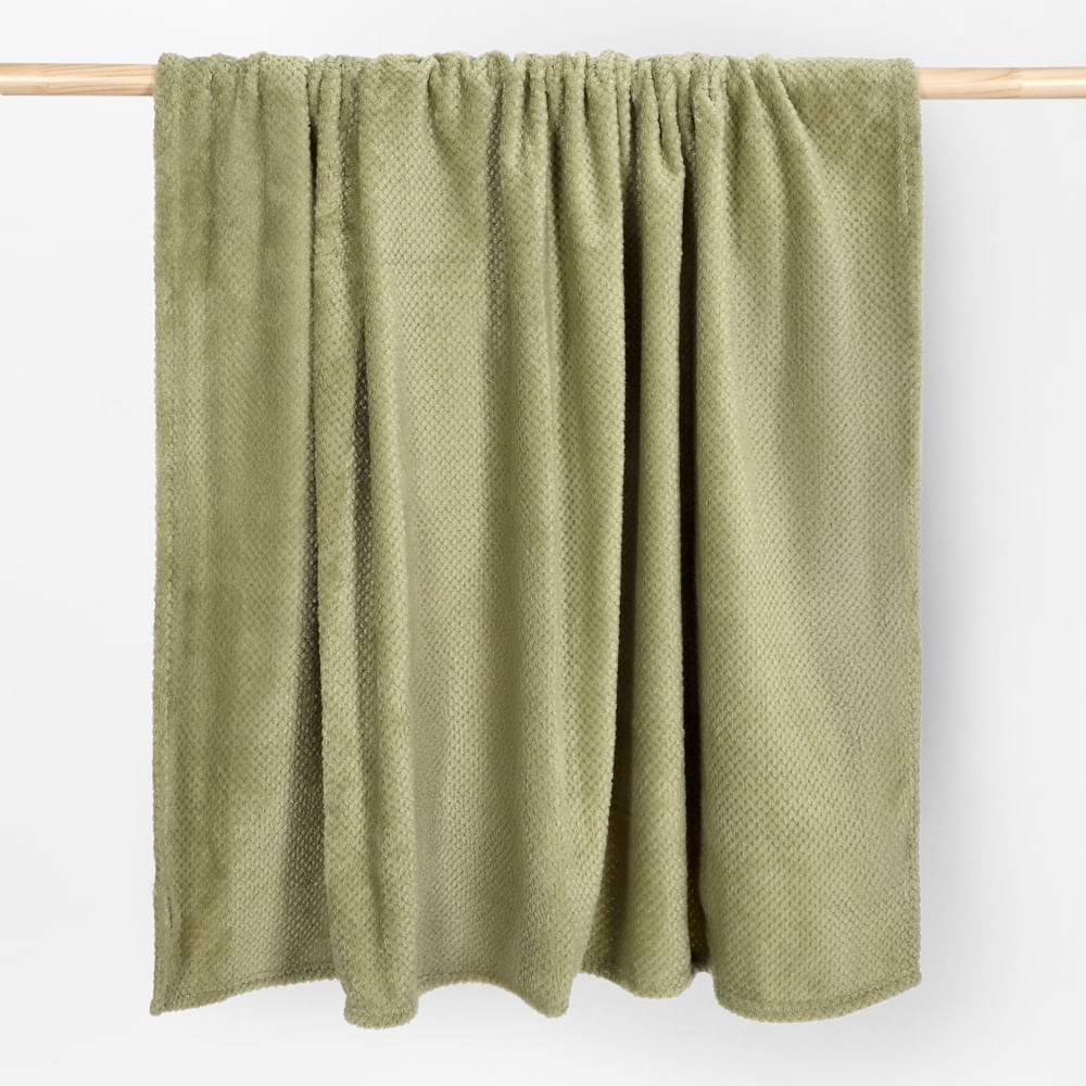 Chal Polar Coral Color 125x150 cm - Casaideas Peru