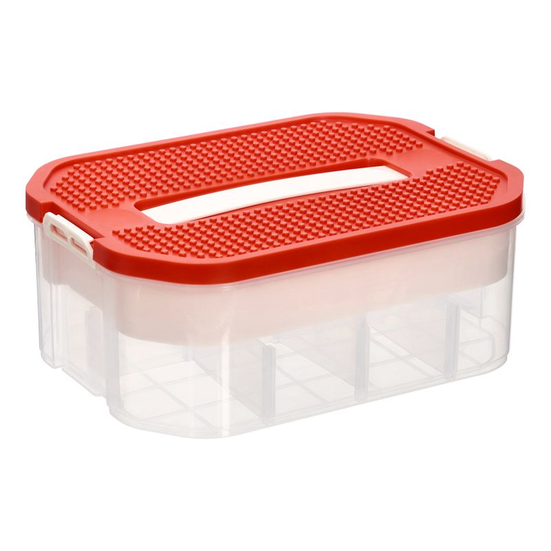 Caja Escolar 2 Niveles y Divisiones 22,5x12x30,5 cm - Casaideas Peru