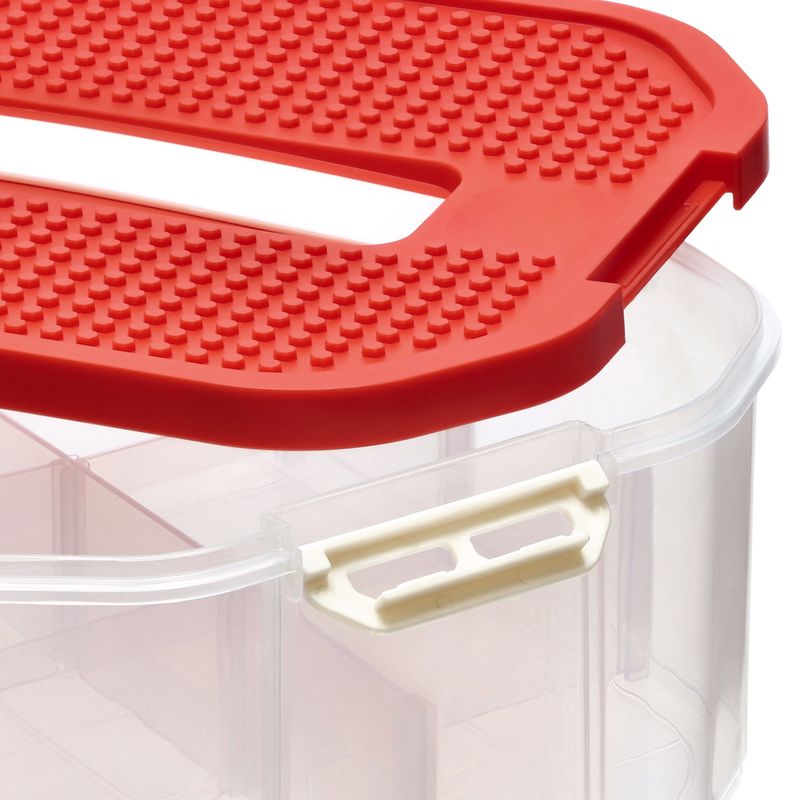 Caja Escolar 2 Niveles y Divisiones 22,5x12x30,5 cm - Casaideas Peru